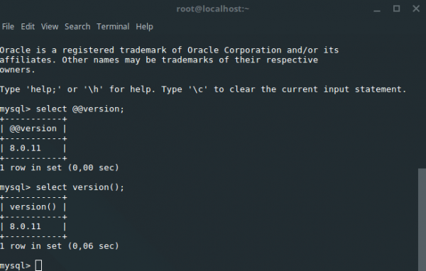 Cara Mengetahui Versi Database MySQL Dengan Menggunakan MySQL Workbench Interface Dan Command 